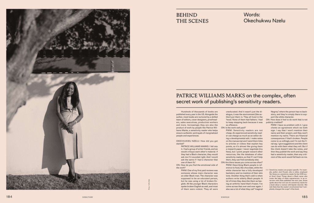 High-End Danish Magazine KINFOLK Article Explaining Sensitivity Reading ...